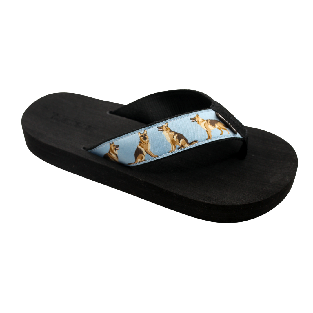 German Shepherd Dog Breed Comfort Flip Flops – All About You Boutique